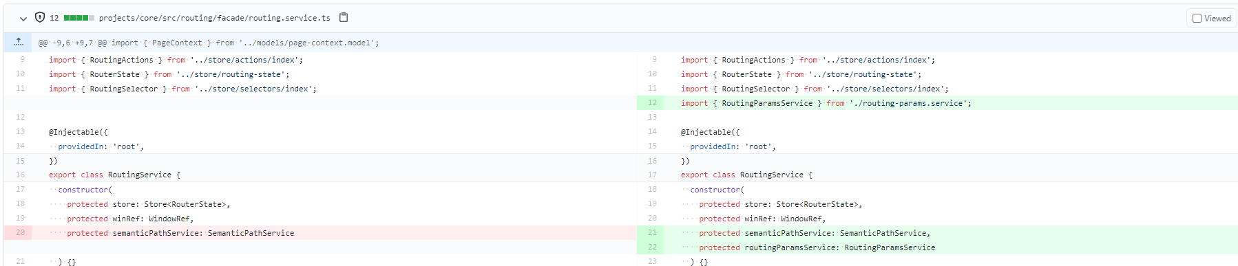 [IN EPIC] Mention change in RoutingService constructor in migration doc · Issue #9848 · SAP ...