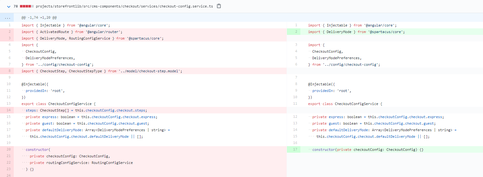 [IN EPIC] Constructor migration not mentioned in migration doc · Issue #9893 · SAP/spartacus ...