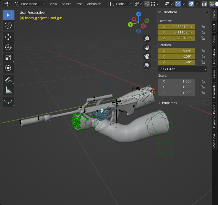 Возможность импорта анимационного канала для определённой кости · Issue #570 · PavelBlend ...