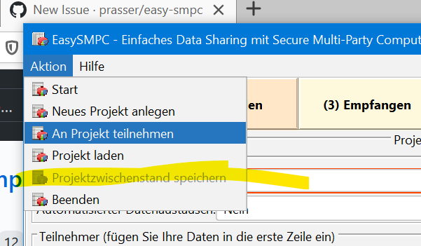 Should interim saving be possible? · Issue #86 · easy-smpc/easy-smpc · GitHub