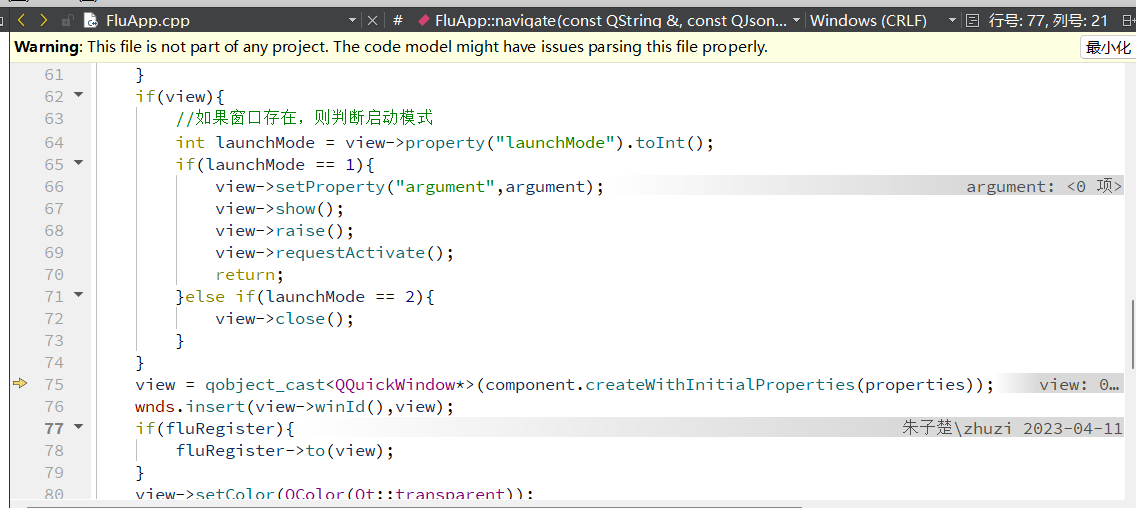 QQmlComponent: Component is not ready · Issue #149 · zhuzichu520/FluentUI · GitHub