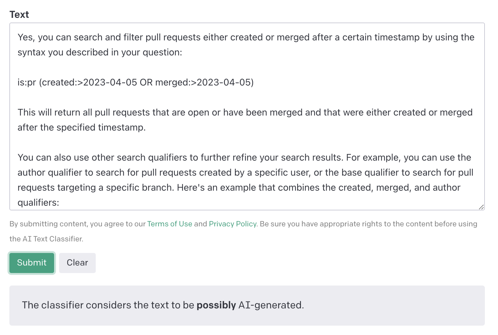 Filtering pull requests by created OR merged time · community ...
