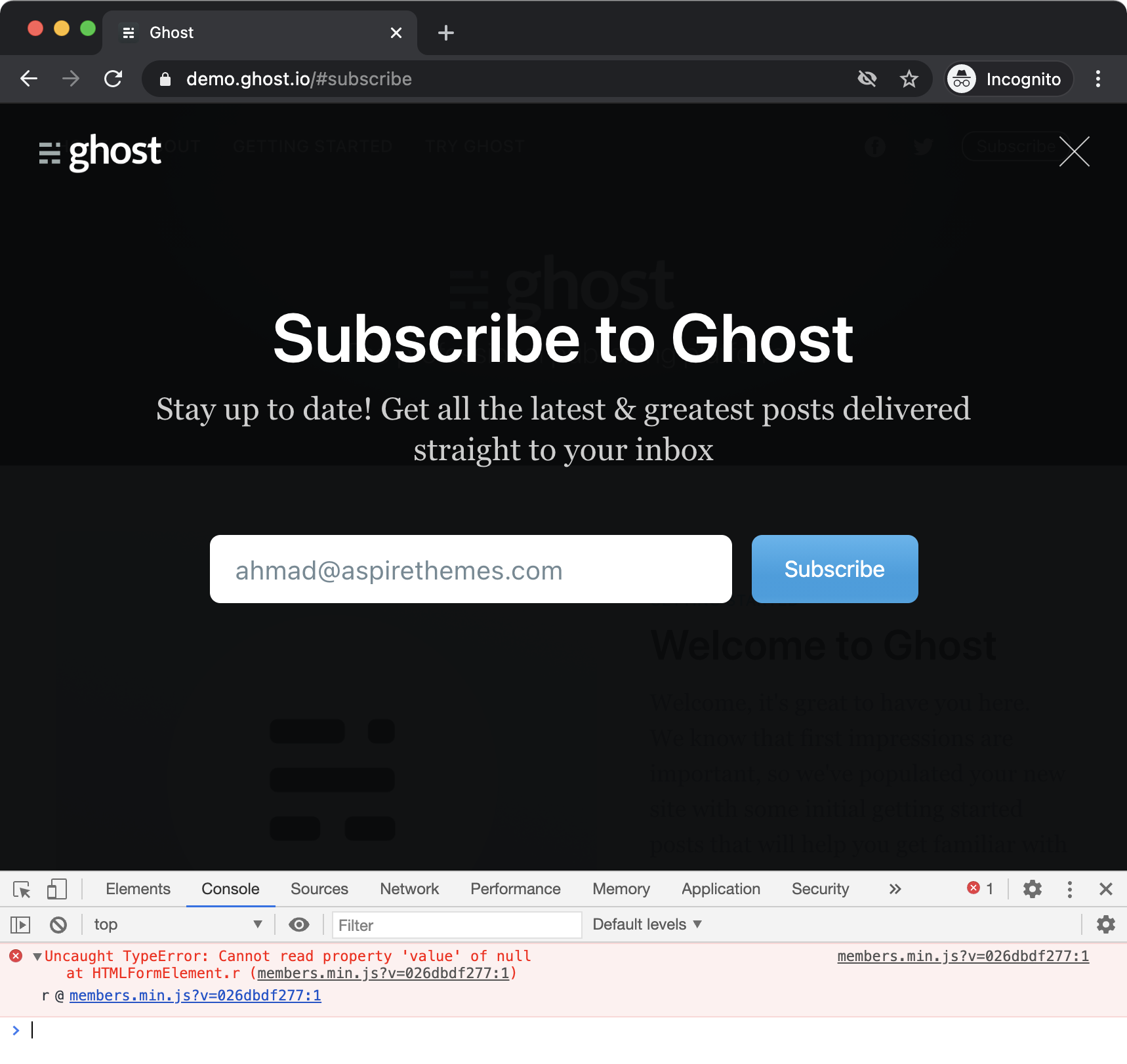 Issue with attribute 'data-members-name' · Issue #12249 · TryGhost/Ghost · GitHub