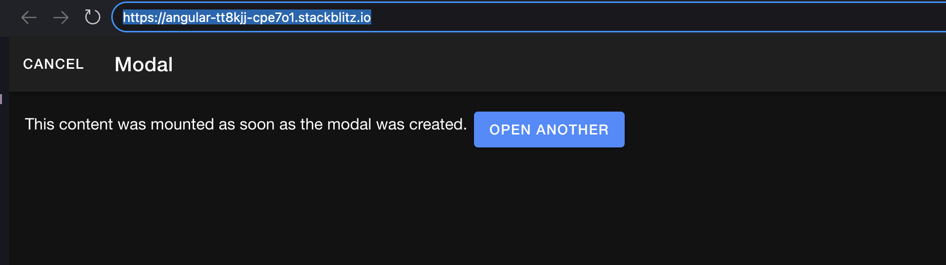 Bug V75 Stacked Modals With Breakpoint Does Not Remove Backdrop And Shows Wrong Content