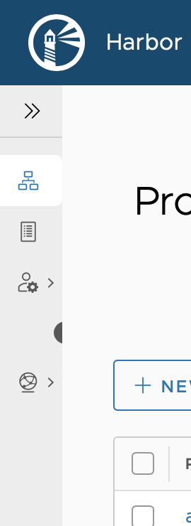 Collapsed left nav exposes light/dark mode icon · Issue #12566 ...