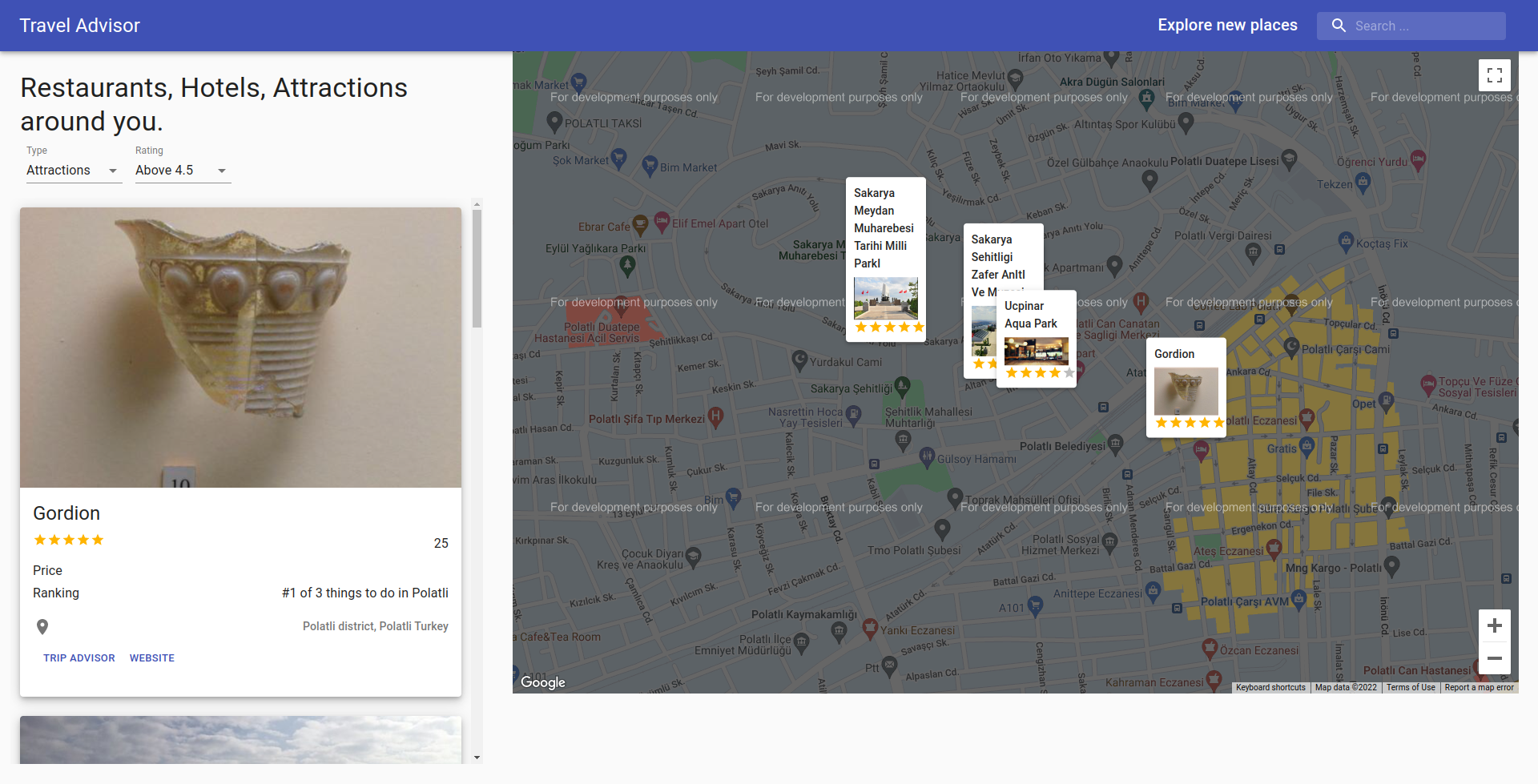 GitHub - berkaynayman/travel-advisor