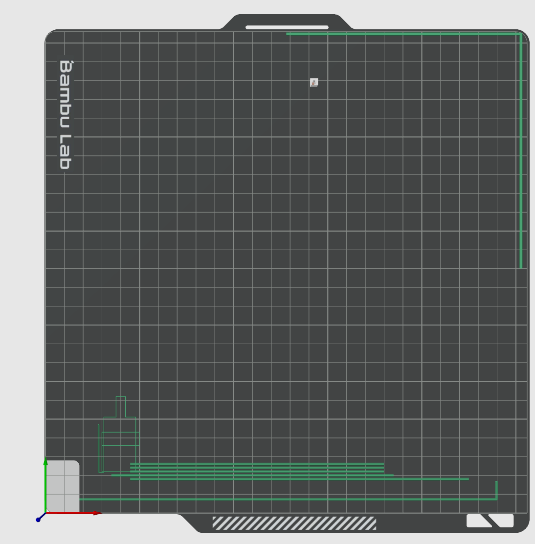 [Feature] Optionally show the Calibration lines on the buildplate ...