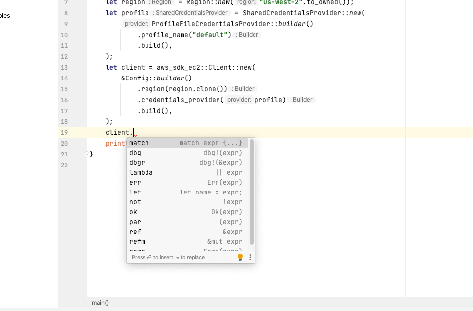 Jump to Definition and Code Completion not working for aws_sdk_ec2::Client · Issue #8201 ...