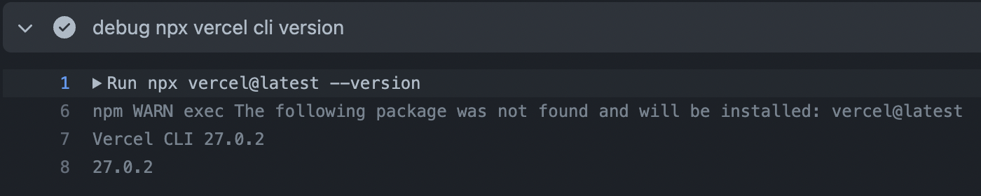 Upgrade vercel cli version to 27.0.1 · Issue #170 · amondnet/vercel ...