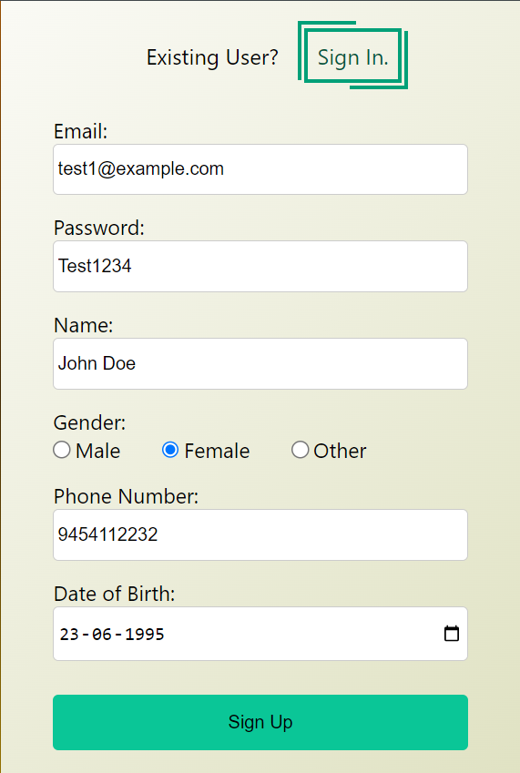 GitHub - ianimesh/yoga-admission-form