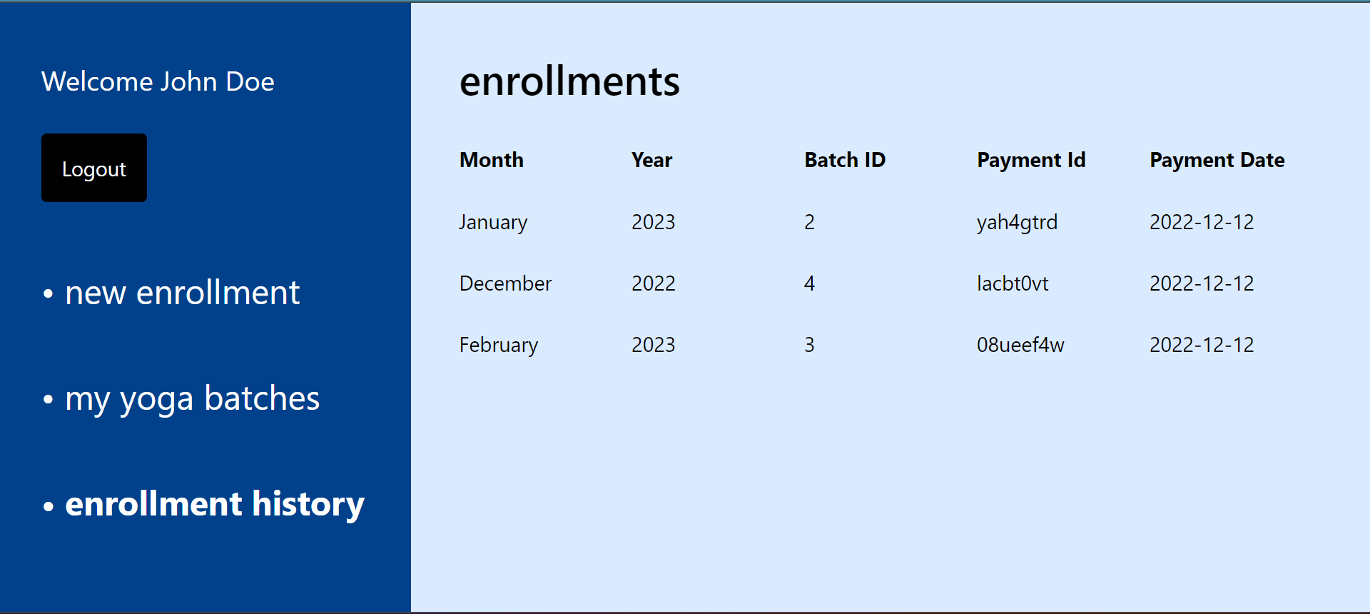 GitHub - ianimesh/yoga-admission-form