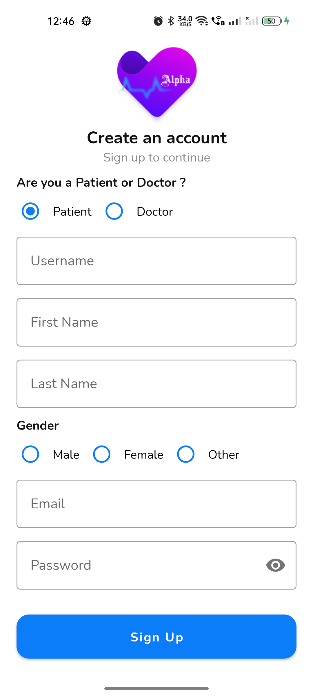 GitHub - Dvs-vsD/Healthcare-App: Alpha Healthcare is the demo of making patient-doctor ...