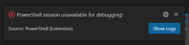 Language Server Process Didn’t Start · Issue #4694 · PowerShell/vscode-powershell · GitHub