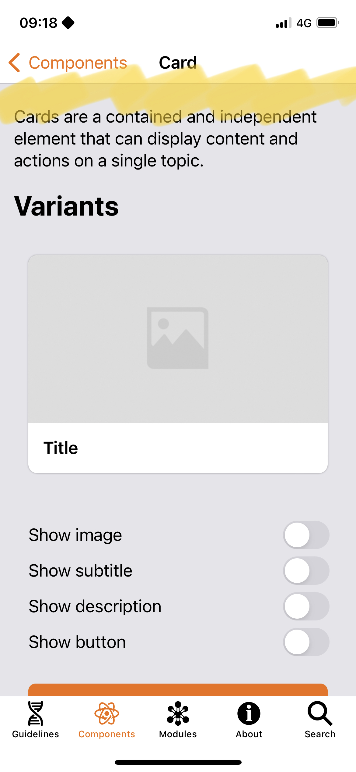 [Bug]: card detailed page missing the illustration · Issue #131 · Orange-OpenSource/ods-ios · GitHub