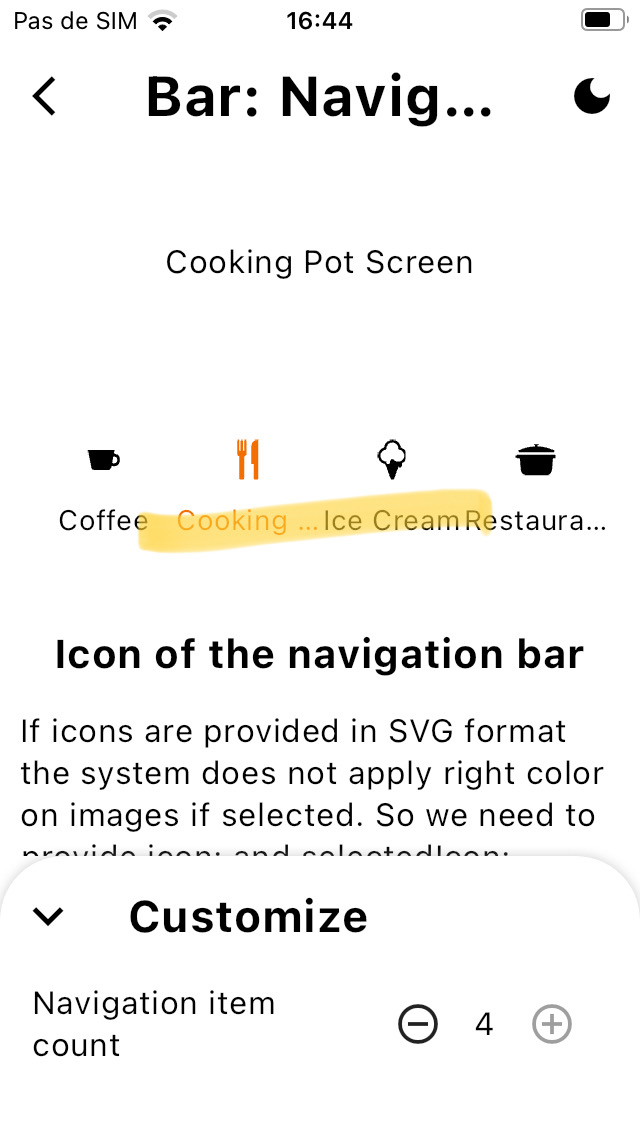Bottom Navigation Items Spacing · Issue 195 · Orange Opensource Ods Flutter · Github