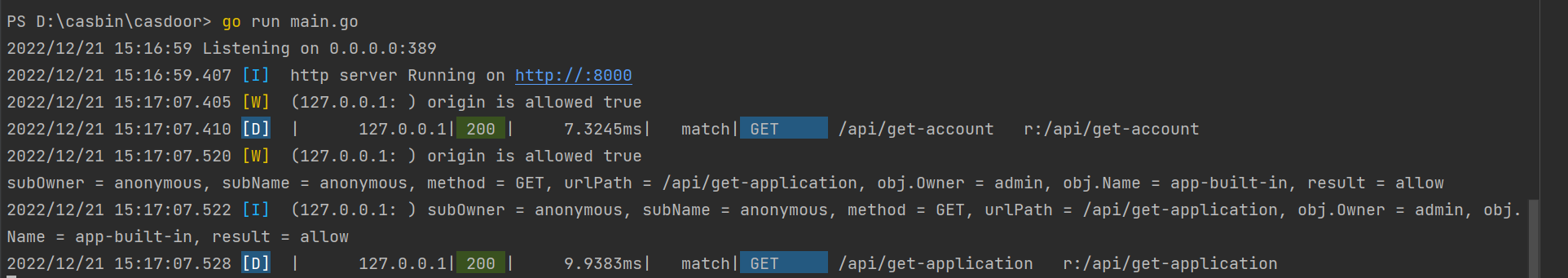 localhost dev mode can't access backend api because of cors · Issue #1408 · casdoor/casdoor · GitHub