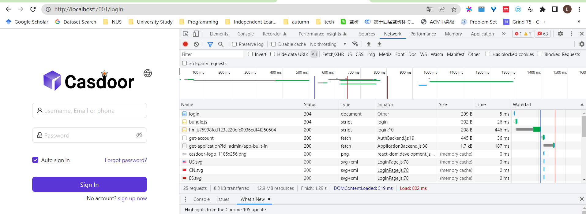 localhost dev mode can't access backend api because of cors · Issue #1408 · casdoor/casdoor · GitHub