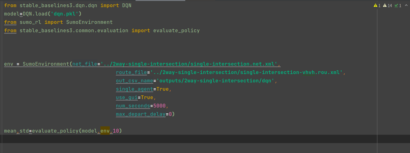 How to evaluate the outcomes? · Issue #49 · LucasAlegre/sumo-rl · GitHub