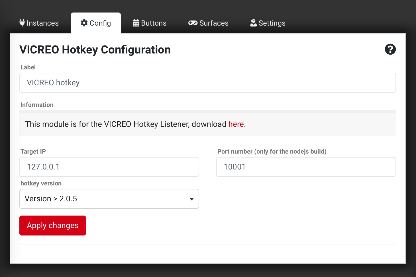 Vicreo TCP Error · Issue #11 · bitfocus/companion-module-vicreo-hotkey ...
