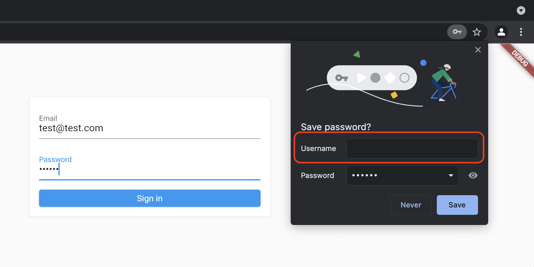 Autofill doesn't work with password managers on web · Issue #61301 · flutter/flutter · GitHub