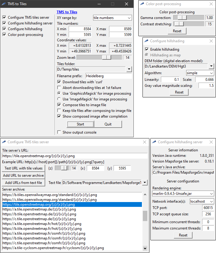 GitHub - JFritzle/TMS-to-Tiles: Graphical user interface to download ...