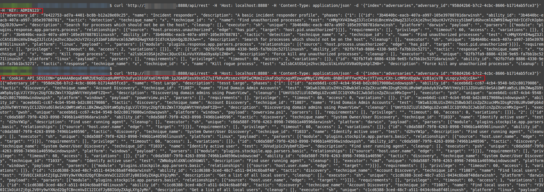 Problem with adversaries and API · Issue #1602 · mitre/caldera · GitHub