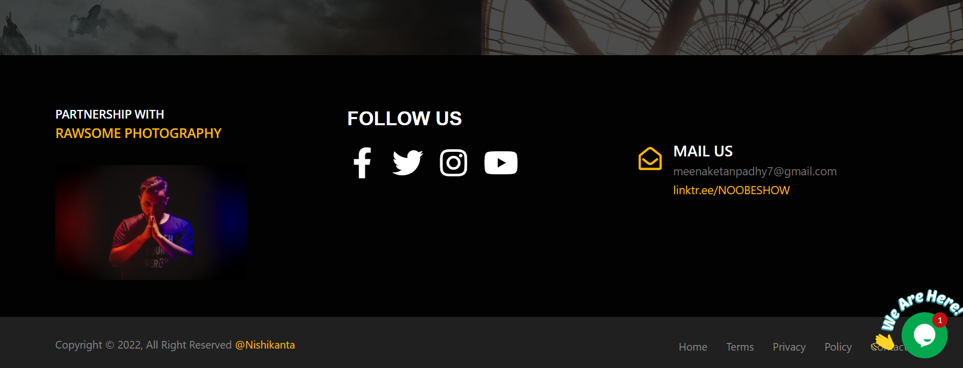 GitHub - NishikantaRay/THE_NOOB_SHOW: IG- @the_noobe_show_ Meenaketan Padhy (Freelancing)