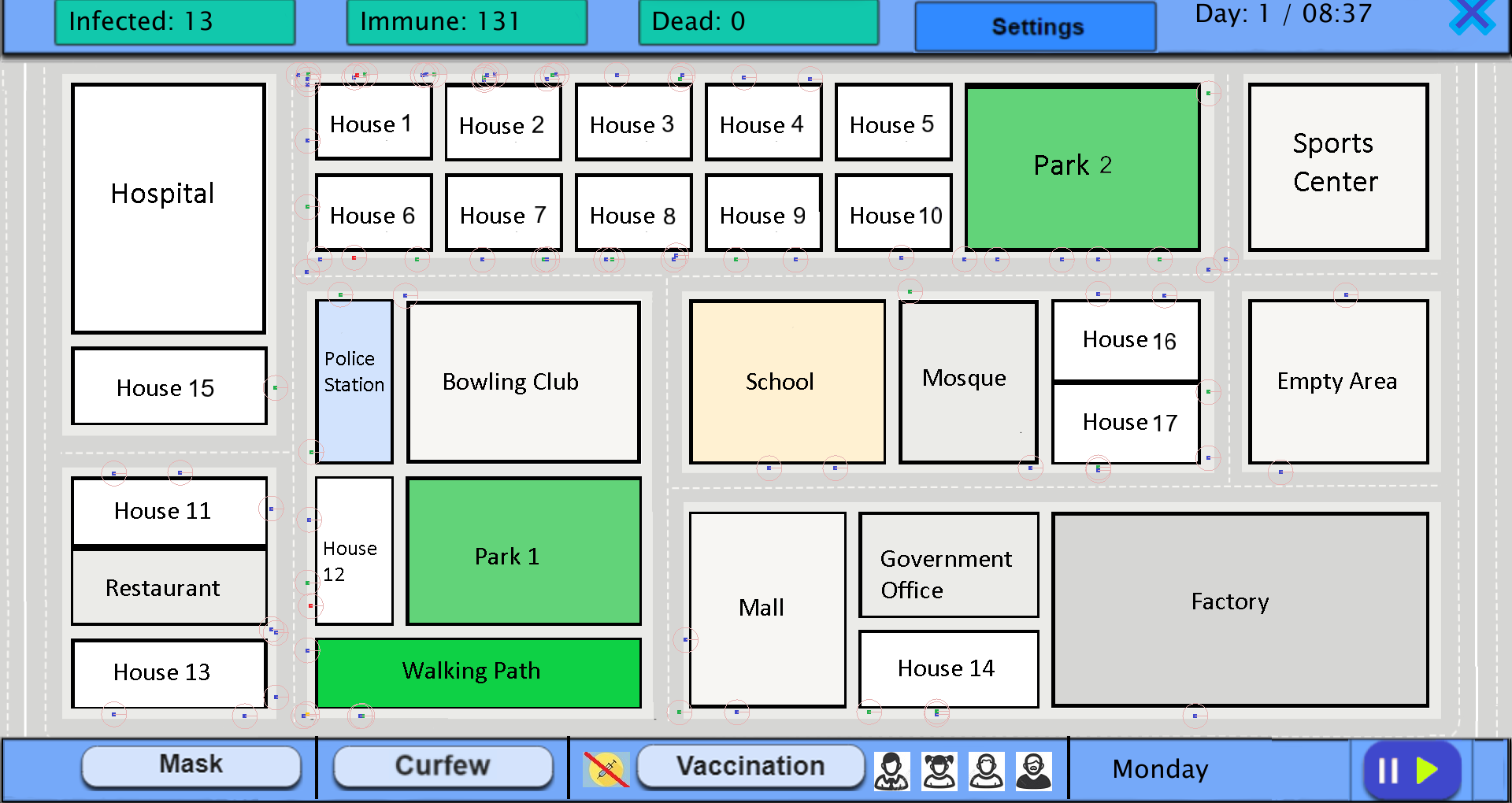 GitHub - TunaCuma/Viral-Epidemic-Simulator: The Viral Epidemic Simulator is an interactive tool ...