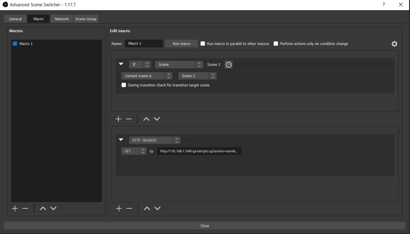 Feature Request: A http-get action for the macro · Issue #514 · WarmUpTill/SceneSwitcher · GitHub