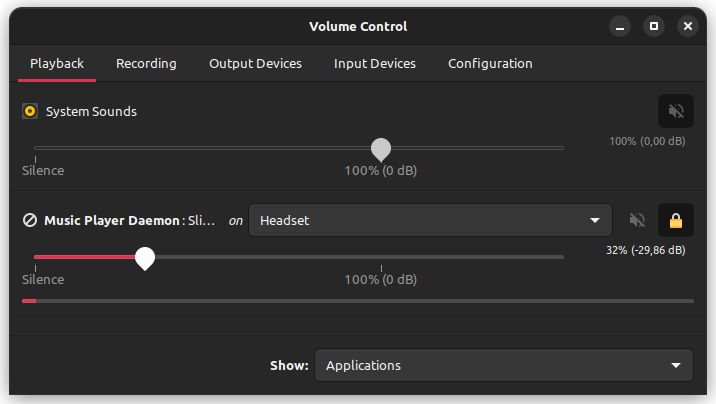Also set app icon when using PipeWire · Issue #1564 · MusicPlayerDaemon/MPD · GitHub