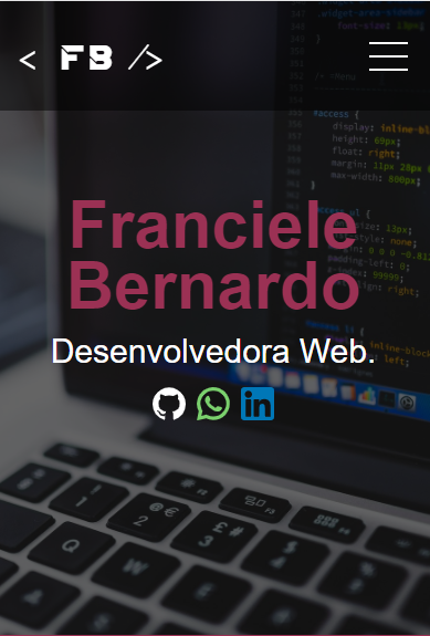 Github Franbernardo Franciele Bernardo Meu Portifolio