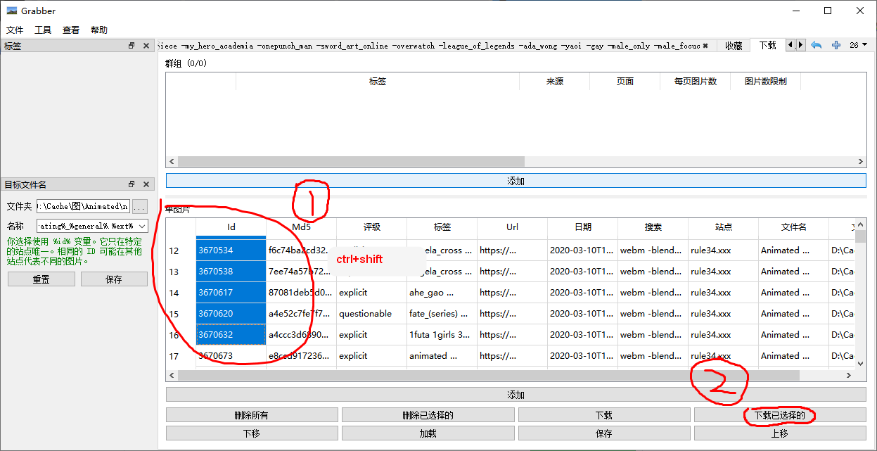 ctrl+shift多选文件下载时崩溃 · Issue #1911 · Bionus/imgbrd-grabber · GitHub