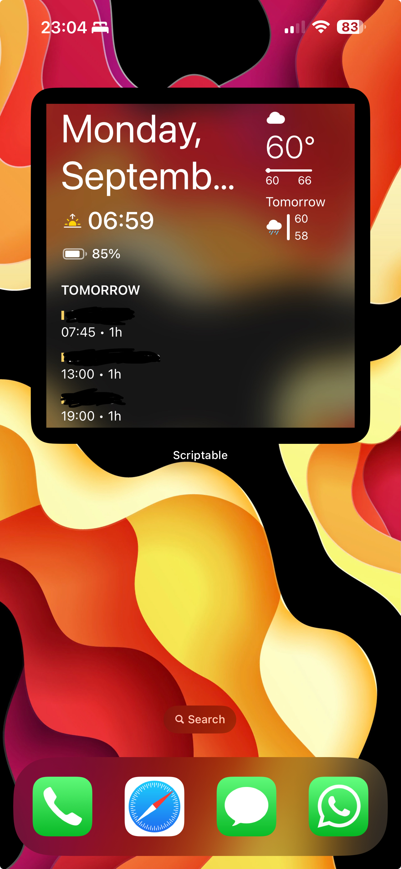 Widget borders are messed up post scriptable update · Issue #188 · mzeryck/Weather-Cal · GitHub