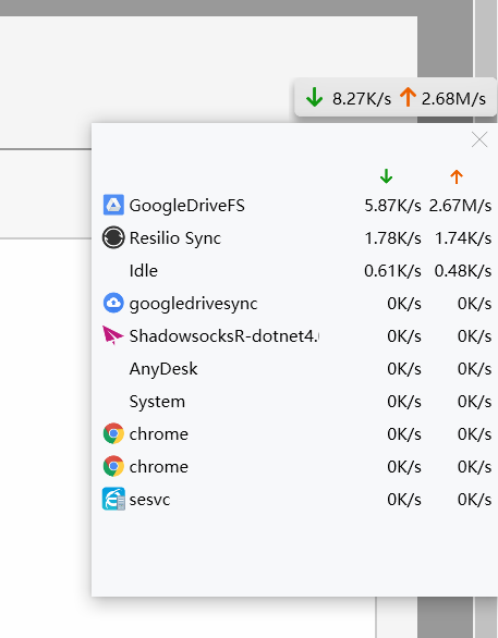 可否像Net Speed Monitor那样显示几个应用程序的上传下载实时数据？ · Issue #328 · zhongyang219 ...