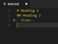 Add code folding for markdown based on heading level · Issue #39852 · microsoft/vscode · GitHub