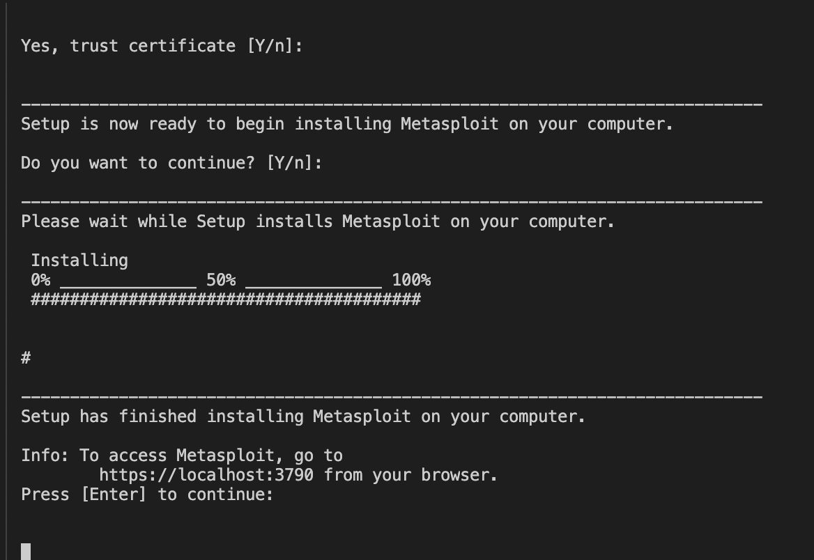 Cannot Make The Installer Work In A Dockerised Environment · Issue 15473 · Rapid7metasploit 