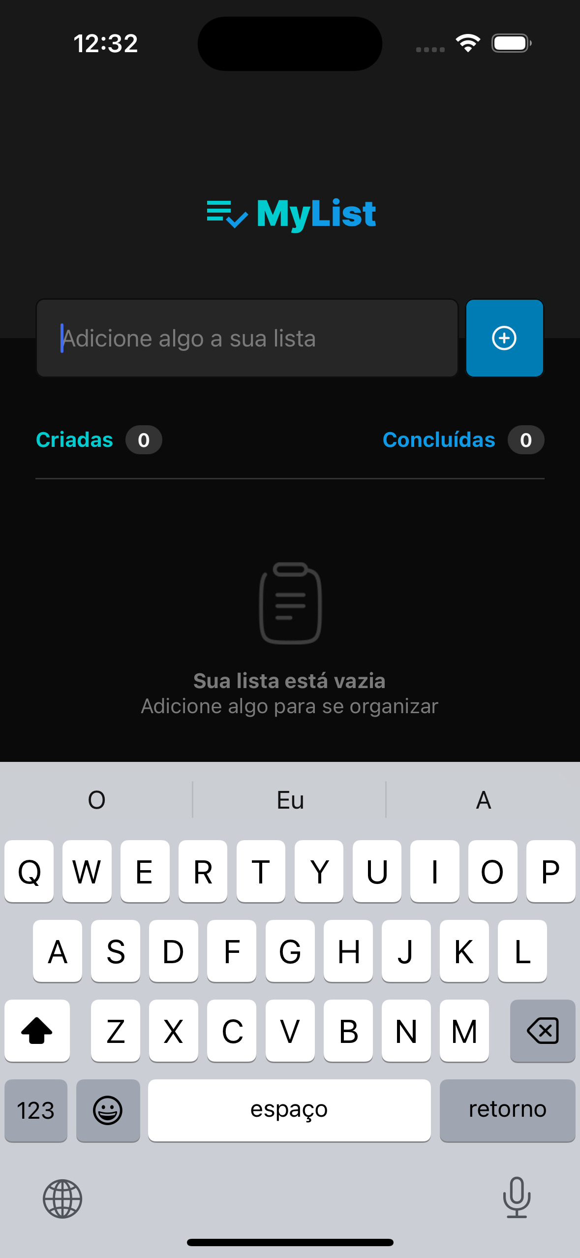 GitHub - MarcosVel/myList: Aplicativo de registro tarefas - CRUD