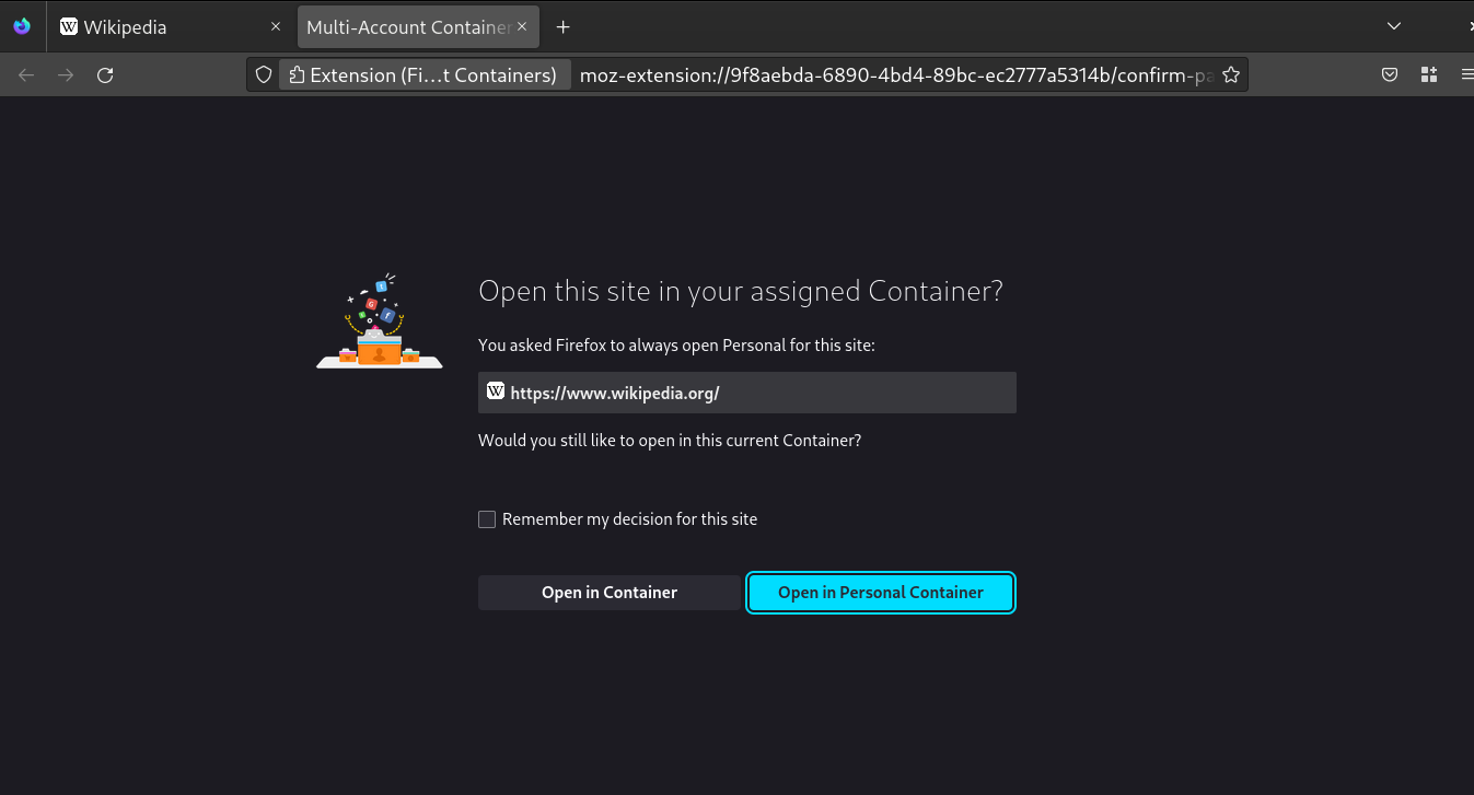 Confirmation page lost all styles in Nightly · Issue #2423 · mozilla/multi-account-containers ...