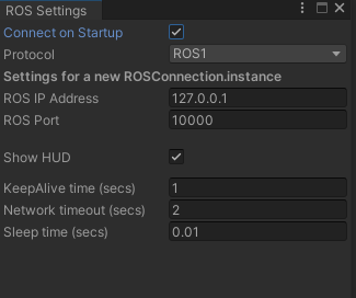 ROS TCP handshake fails in Part 2 and No menu tab names Override Unity IP Address · Issue #295 ...