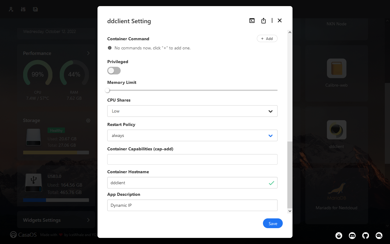 [App Request] DDCLIENT · Issue #81 · IceWhaleTech/CasaOS-AppStore · GitHub