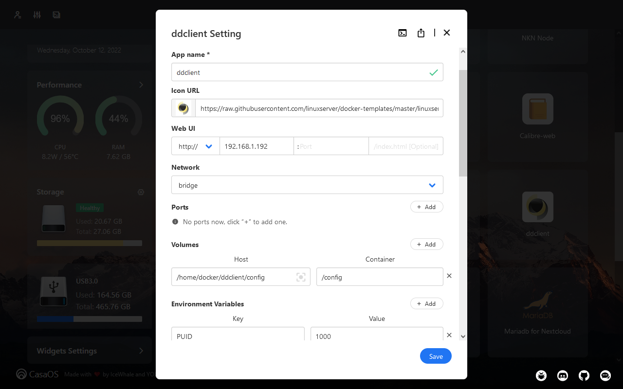 [App Request] DDCLIENT · Issue #81 · IceWhaleTech/CasaOS-AppStore · GitHub