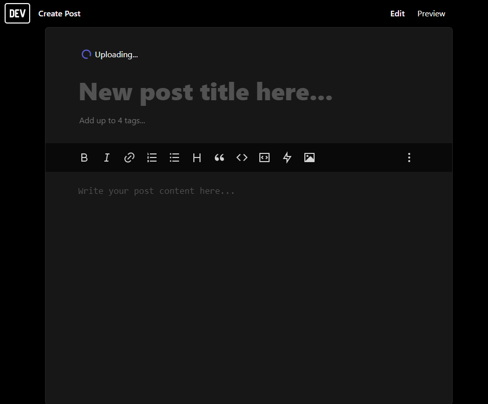 Uploading a file type except images causes infinite loading state · Issue #18454 · forem/forem ...