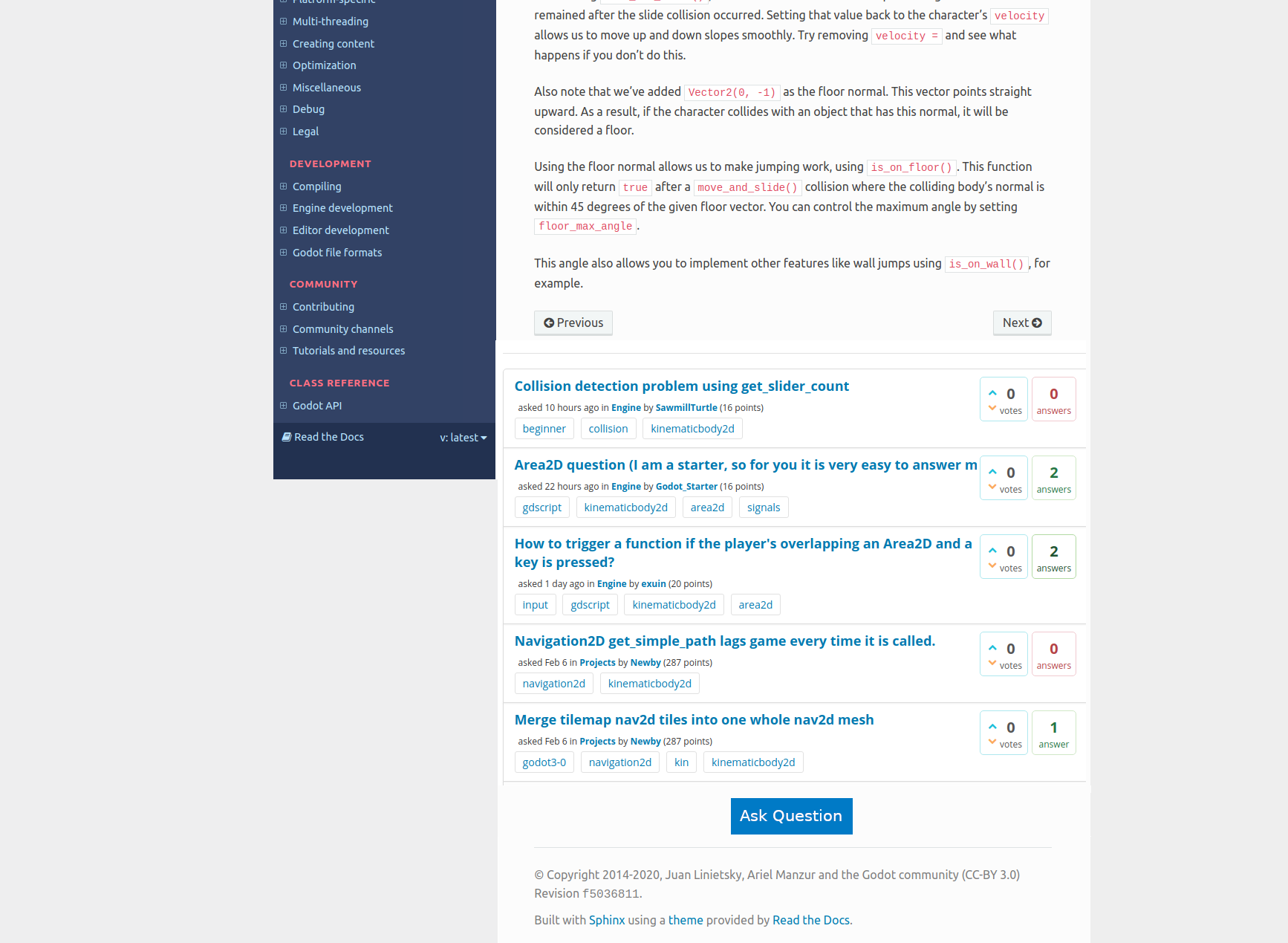 public comments in the documentation · Issue #476 · godotengine/godot-proposals · GitHub