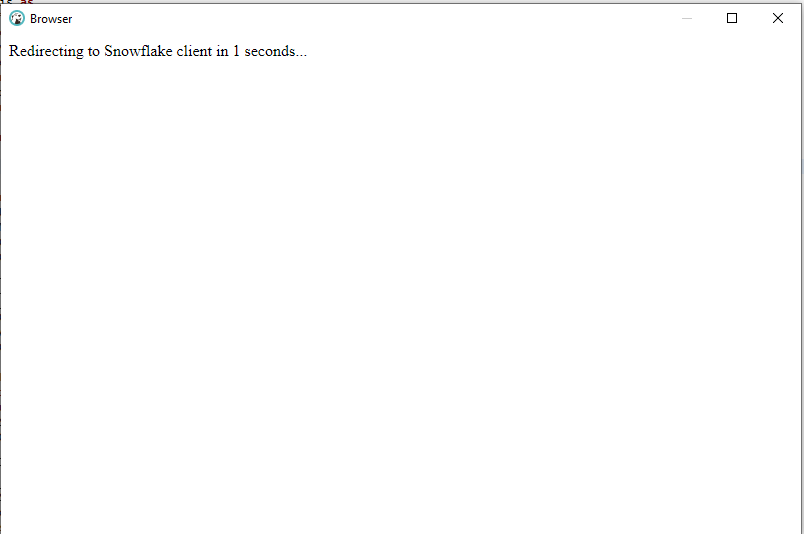Dbeaver - Snowflake authentication not opening in default web browser (chrome) · Issue #21546 ...