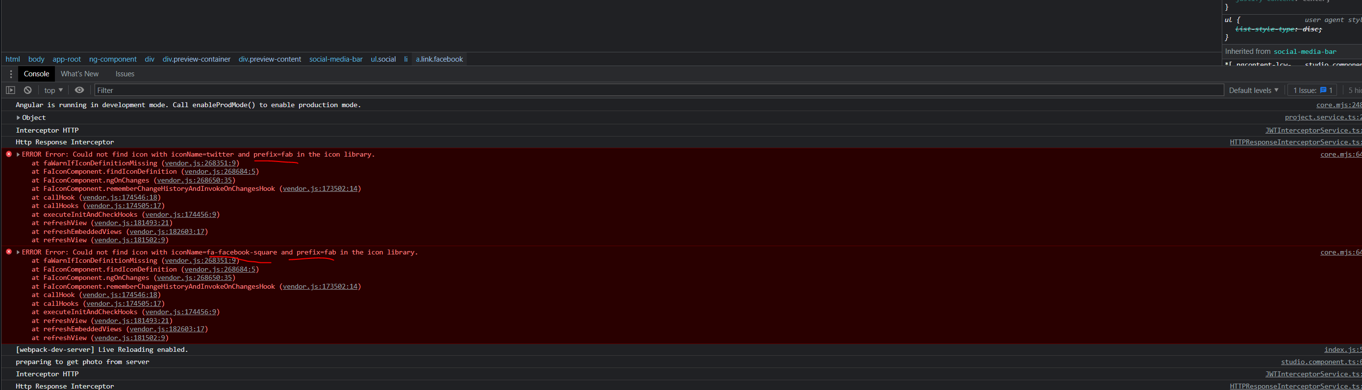 Icon not found in fab after manually importing it. · Issue #587 ...