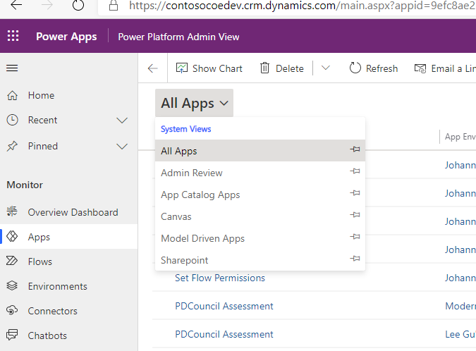 [IDEA]: Additional System View for PowerApps App: "Canvas Apps" · Issue #619 · microsoft ...