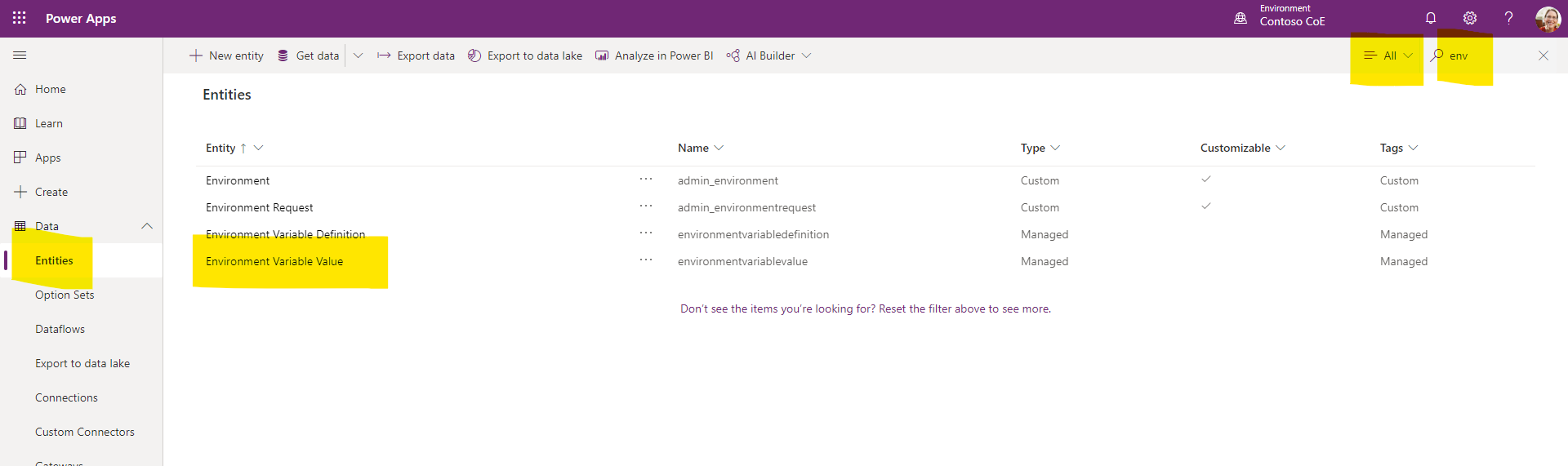 Cannot add default value to Environment variable after update. · Issue #432 · microsoft ...