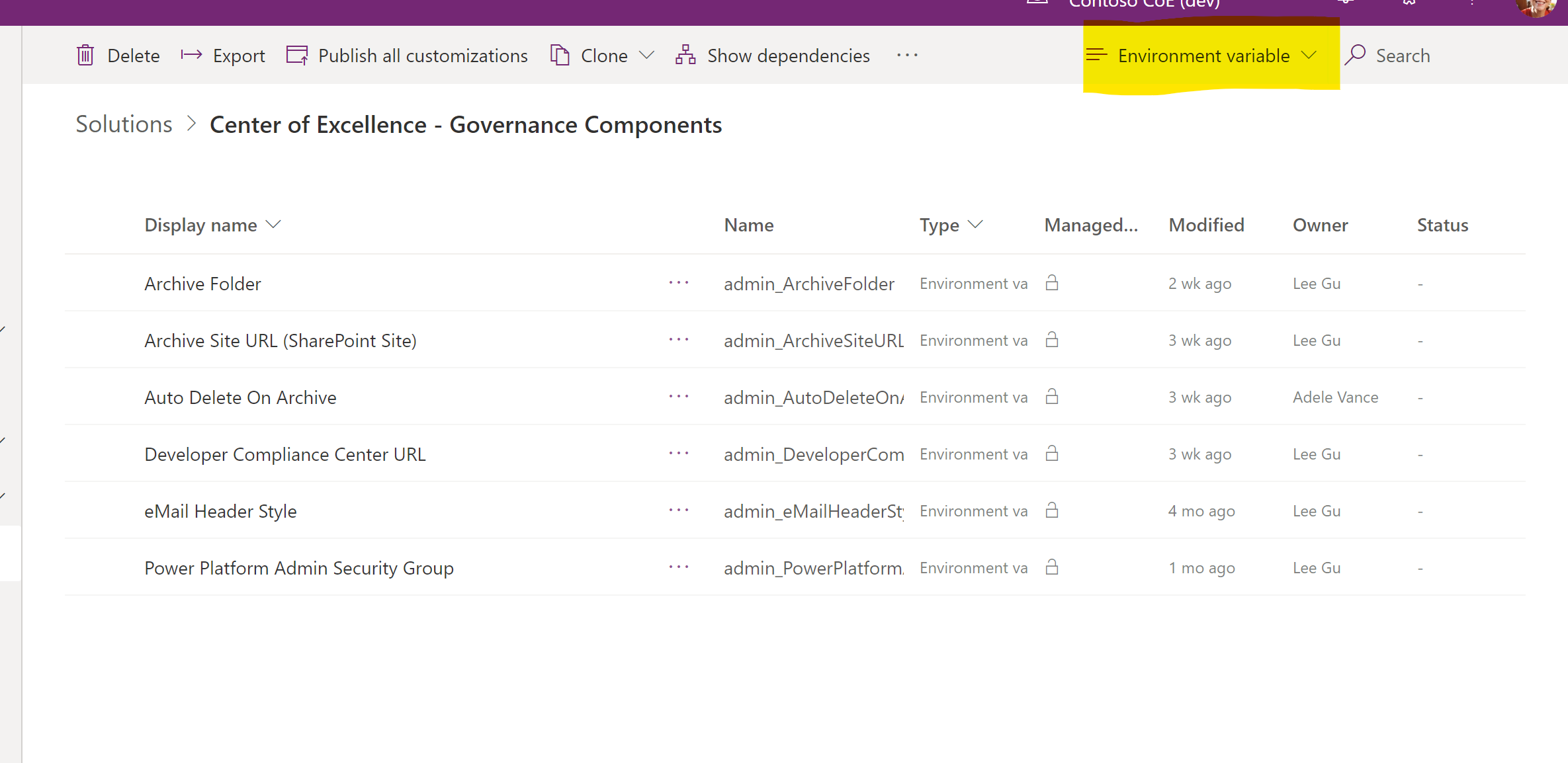 Issue with Governance Components · Issue #451 · microsoft/powerapps ...