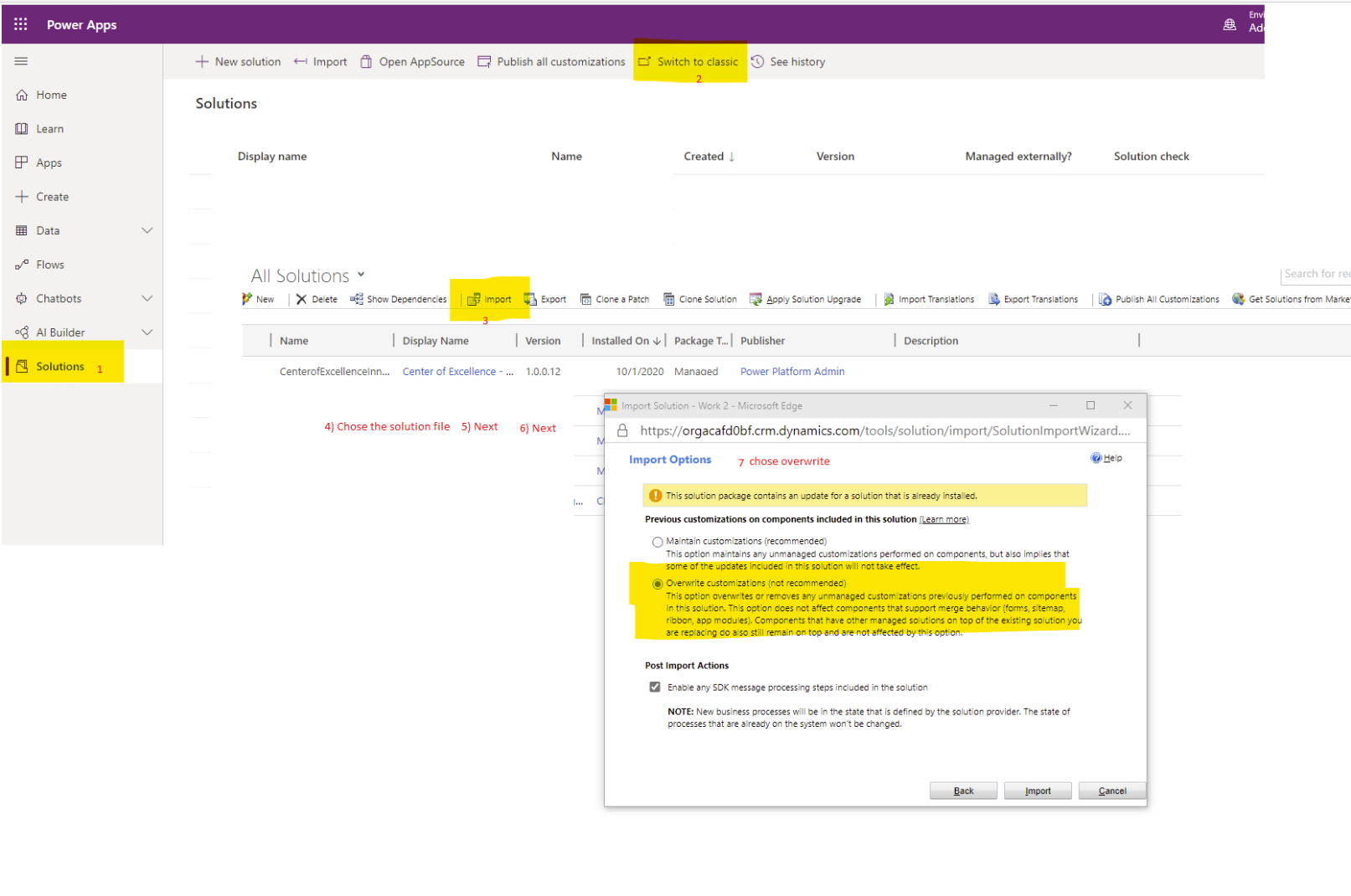 [BUG]: Admin | Sync Template v2 (Model Driven Apps) · Issue #494 · microsoft/powerapps-tools ...