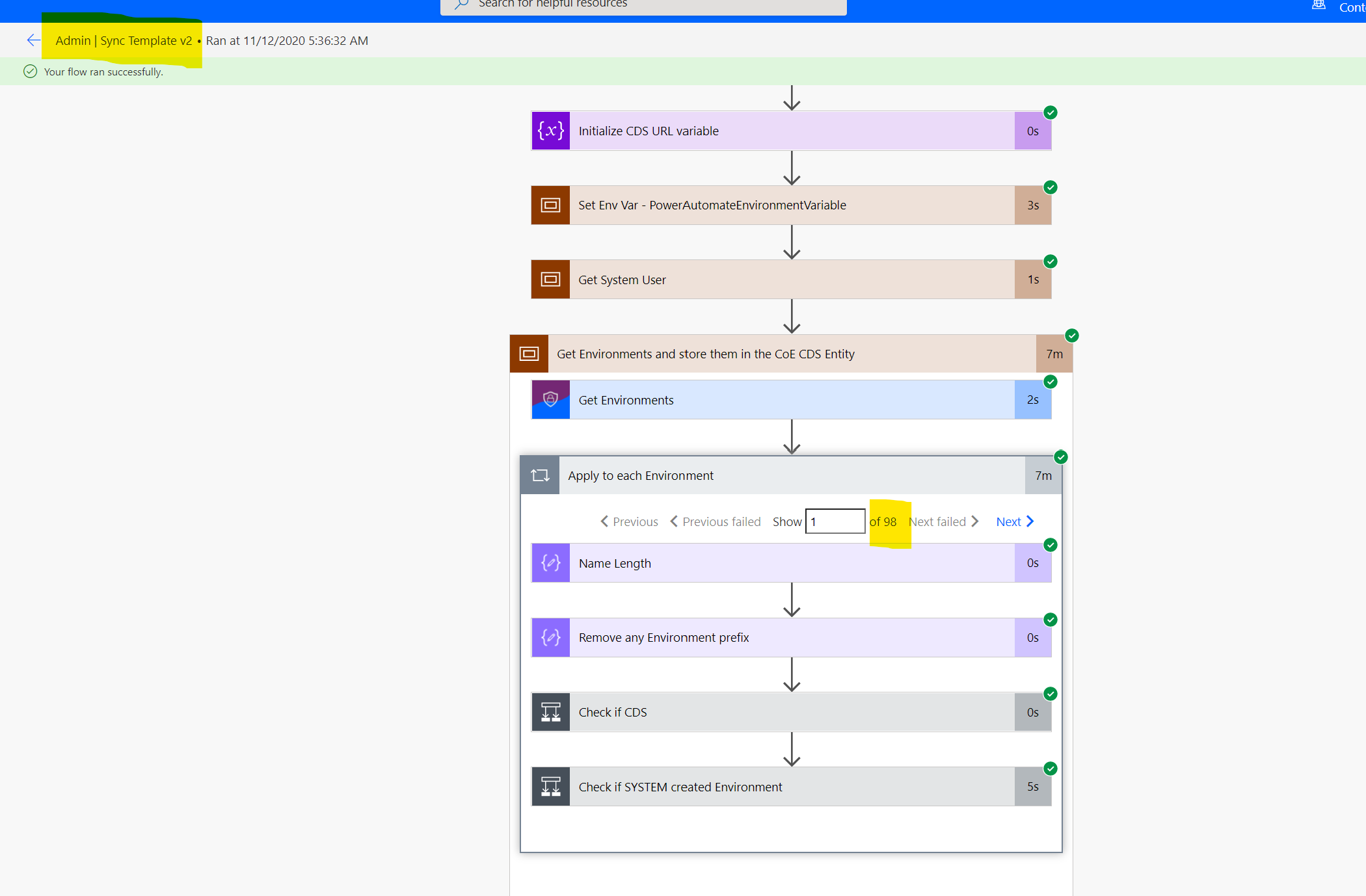 [BUG]: Admin | Sync Template v2 (Apps) and Admin | Sync Template v2 (Flows) start twice and flow ...